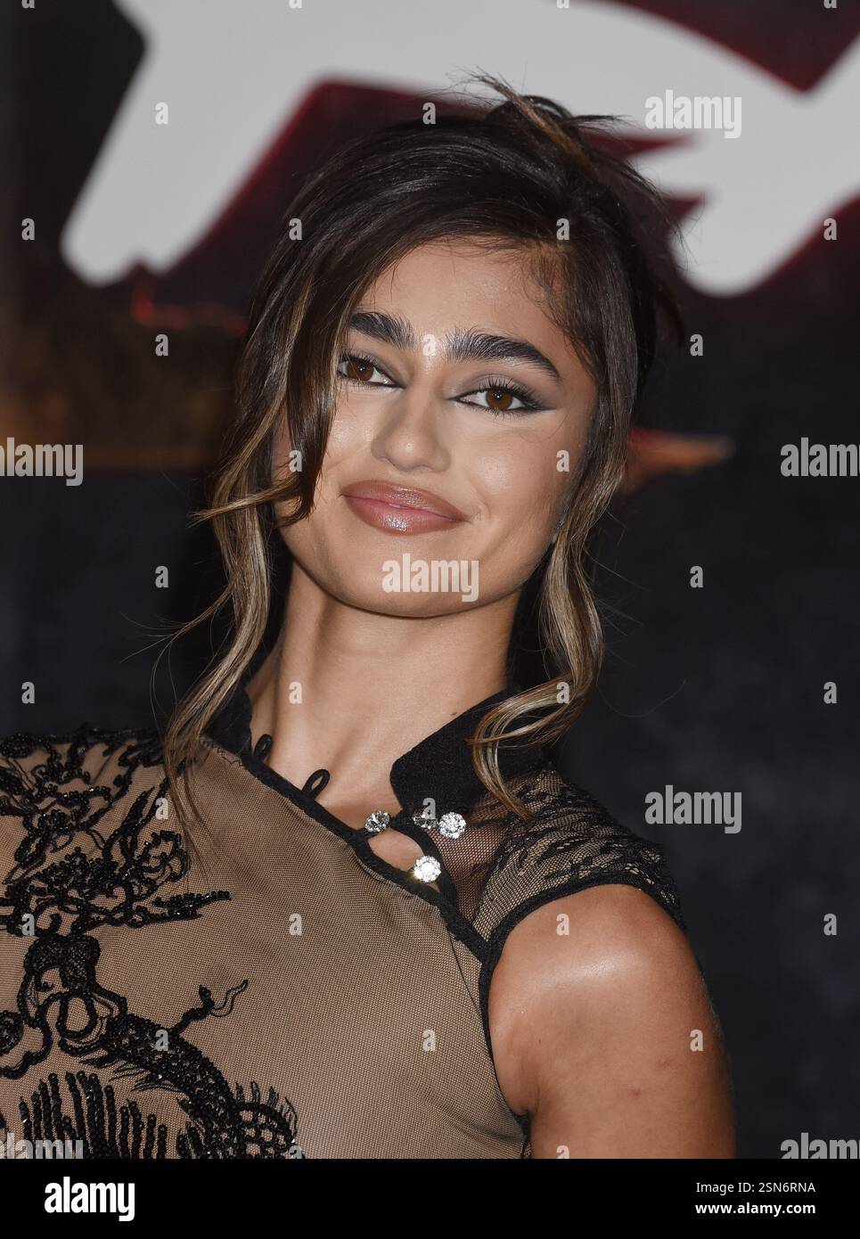 Hollywood, USA. 12th Feb, 2025. Rayna Vallandingham arriving to the ...