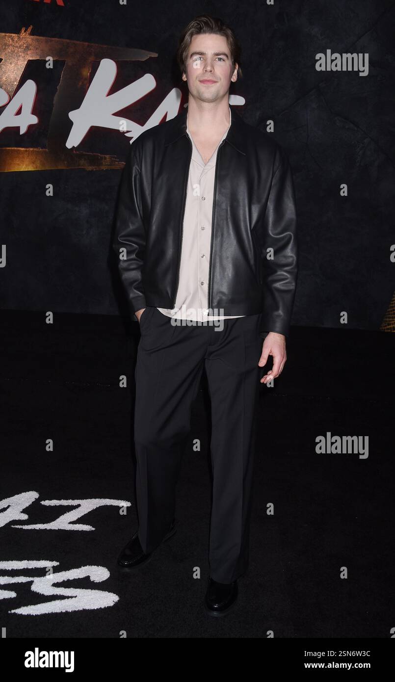Hollywood, USA. 12th Feb, 2025. Patrick Luwis arriving to the “Cobra ...