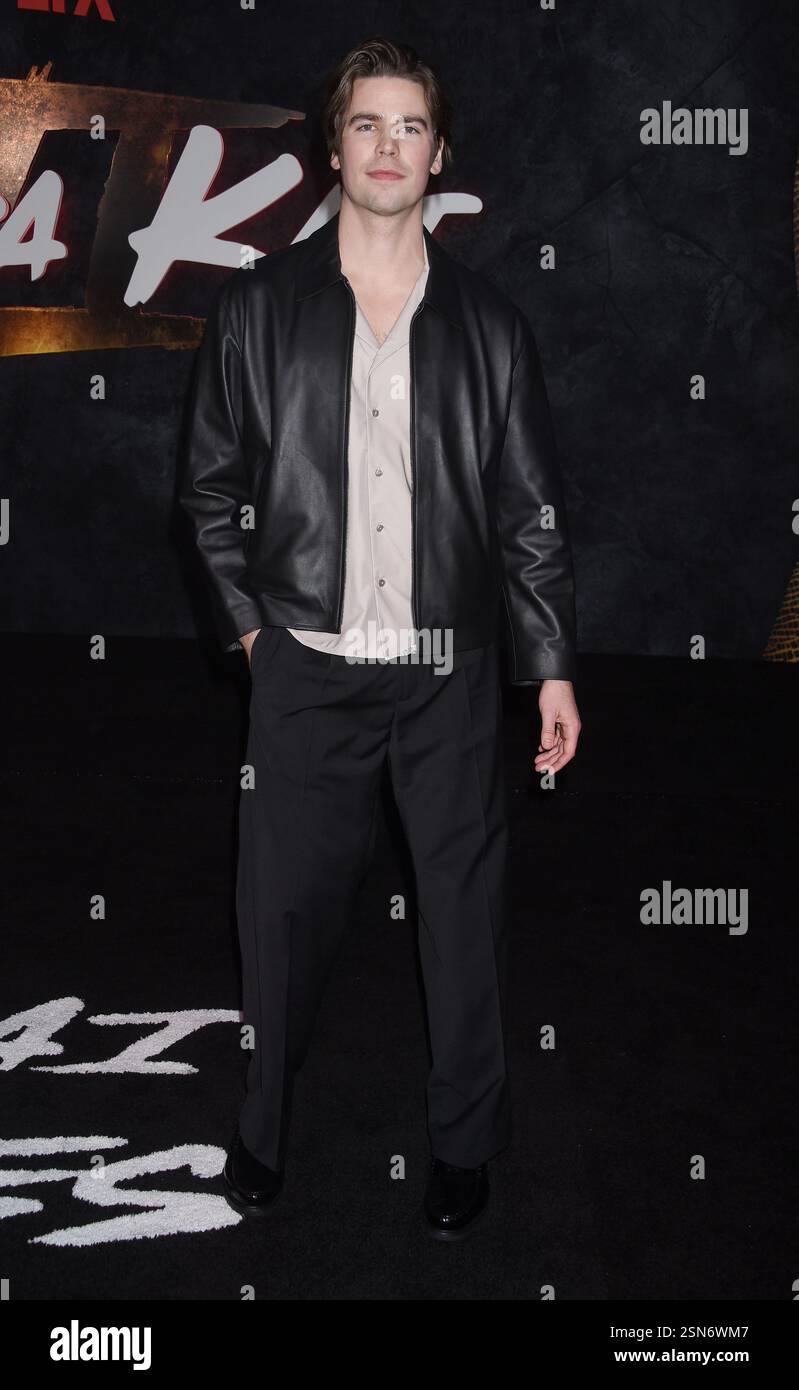 Hollywood, USA. 12th Feb, 2025. Patrick Luwis arriving to the “Cobra ...