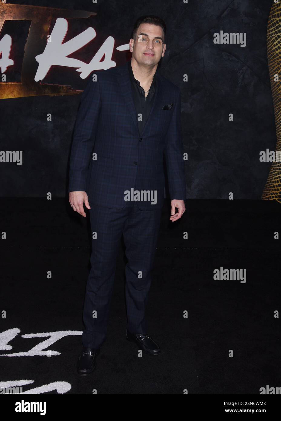 Hollywood, USA. 12th Feb, 2025. Bret Ernst arriving to the “Cobra Kai ...