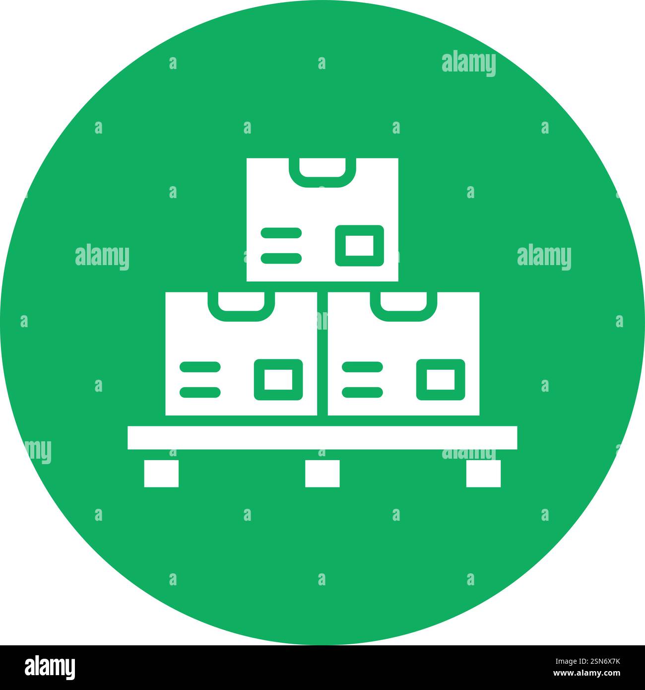 Pallet Vector Icon Design Illustration Stock Vector Image & Art - Alamy