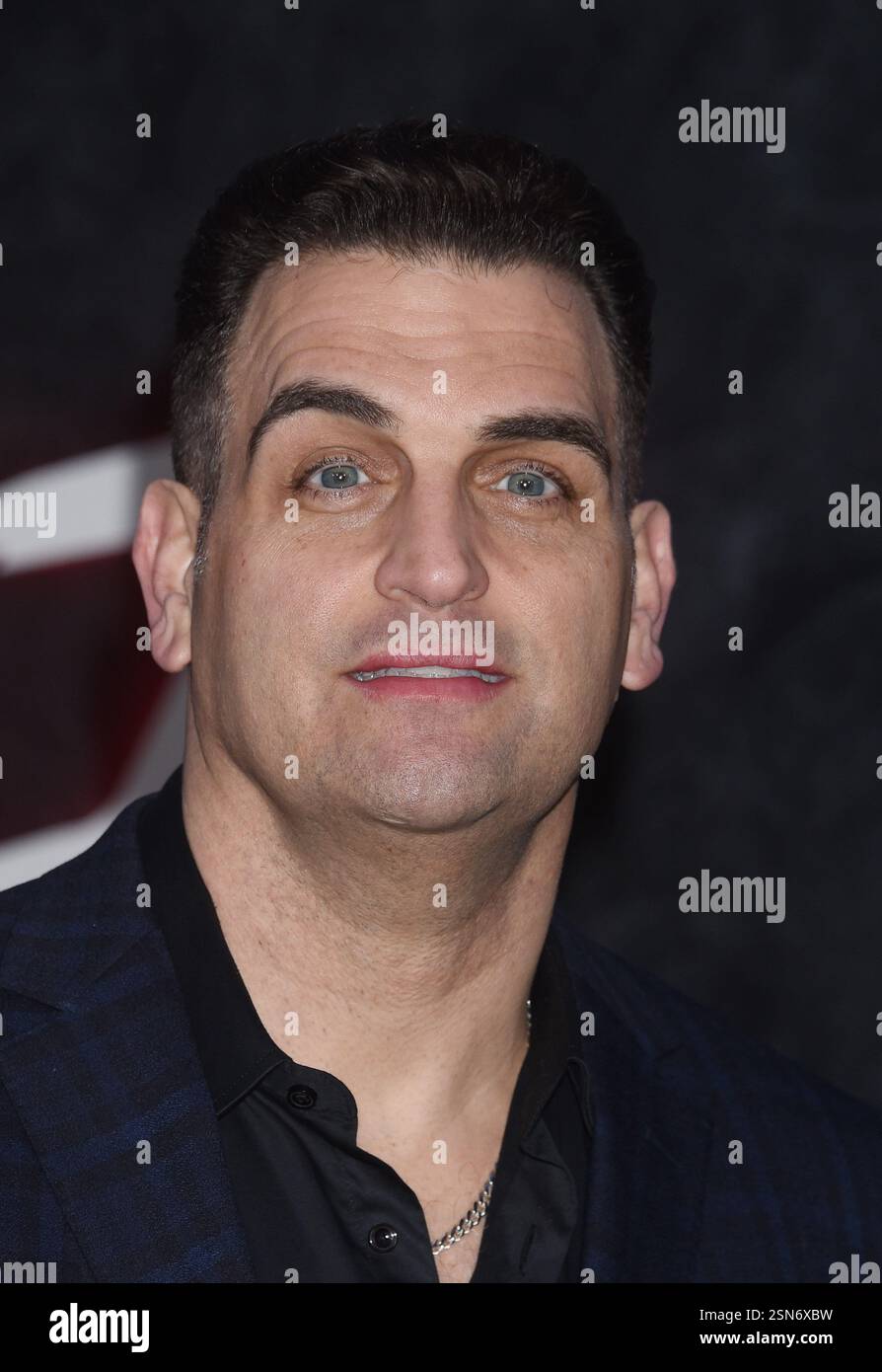 Hollywood, USA. 12th Feb, 2025. Bret Ernst arriving to the “Cobra Kai ...