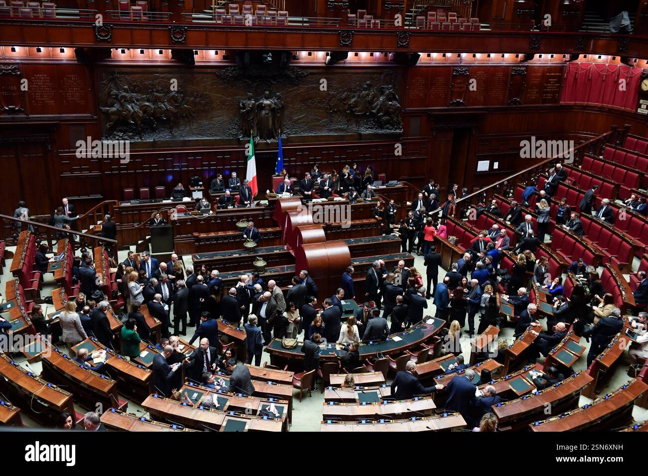 Italy, Rome, 13 February, 2025 : Chamber of Deputies, election of four ...