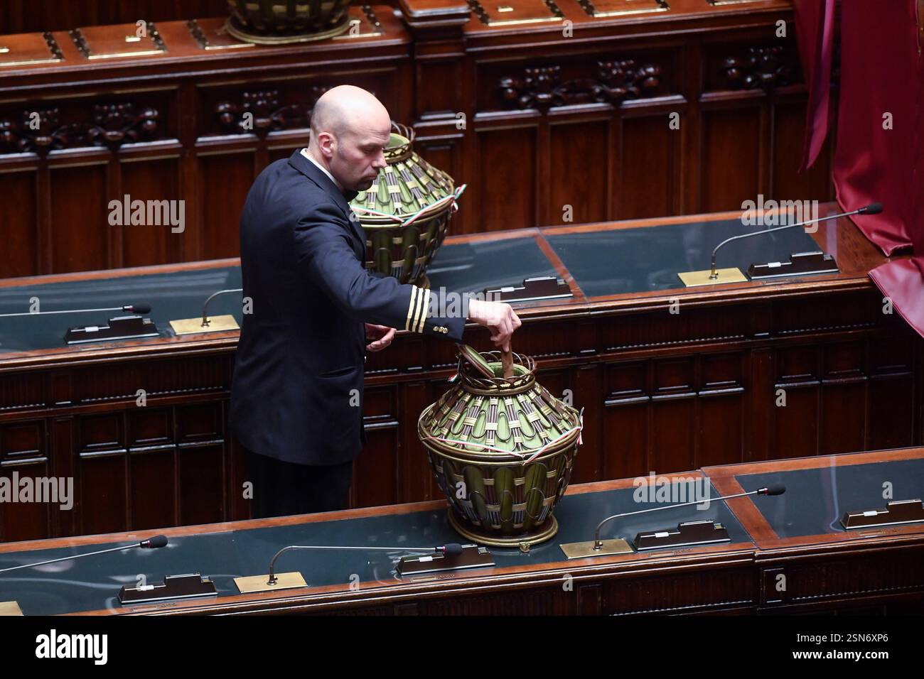 Italy, Rome, 13 February, 2025 : Chamber of Deputies, election of four ...
