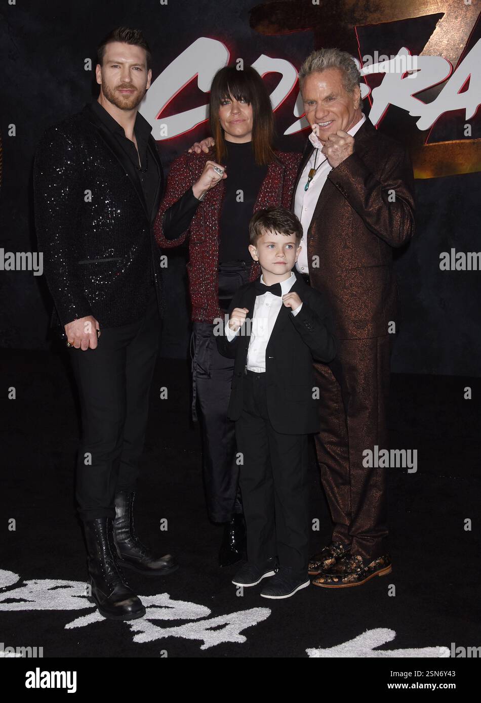 Hollywood, USA. 12th Feb, 2025. Jesse Kove, Rachel Kove, Martin Kove ...