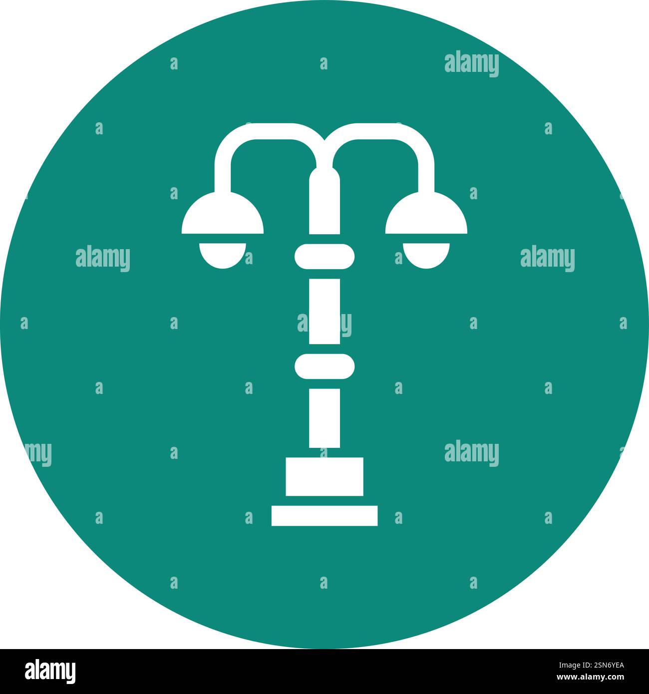 Street light Vector Icon Design Illustration Stock Vector Image & Art ...