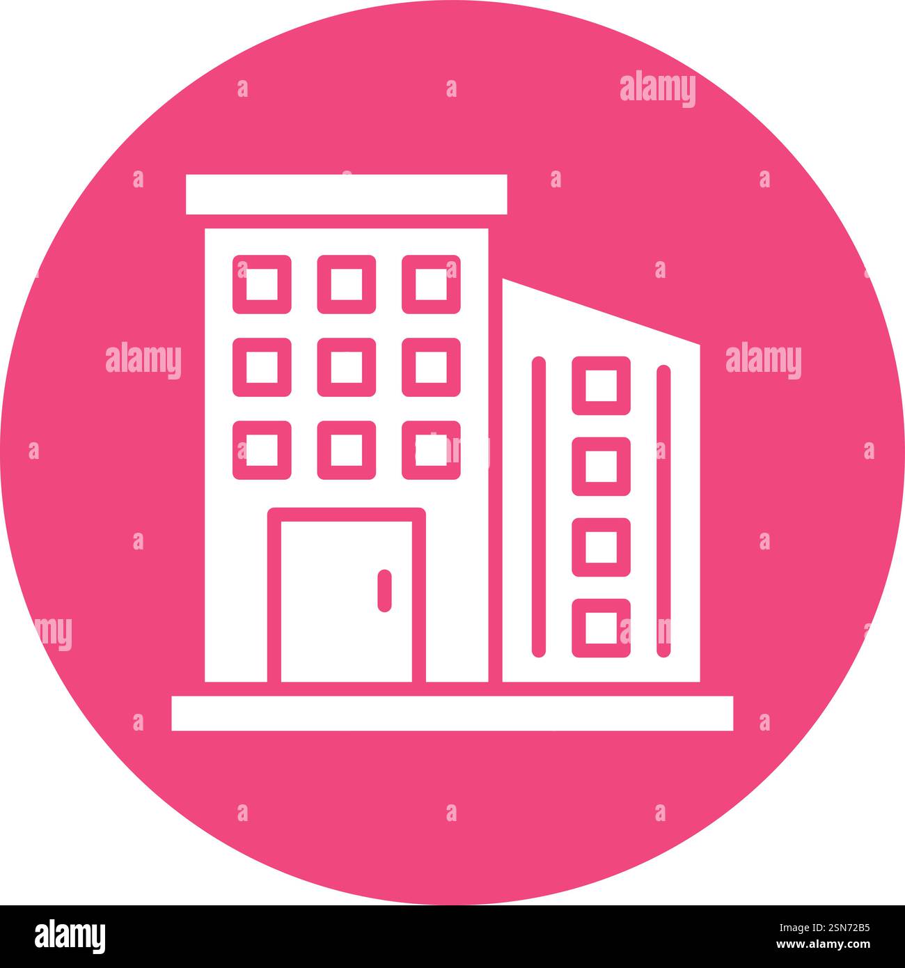 Logo apartment vector vectors hi-res stock photography and images - Alamy