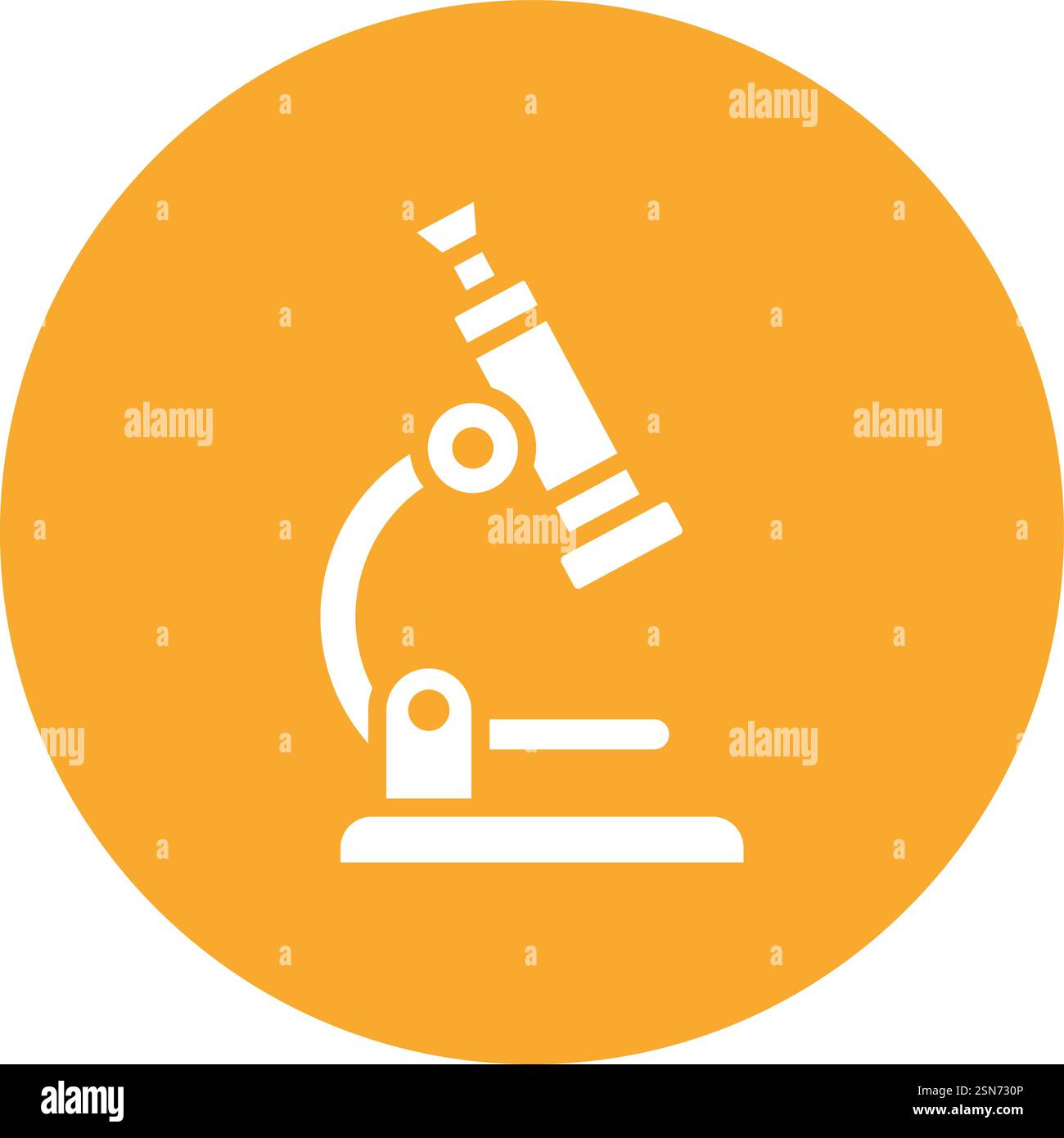 Microscope Vector Icon Design Illustration Stock Vector Image & Art - Alamy
