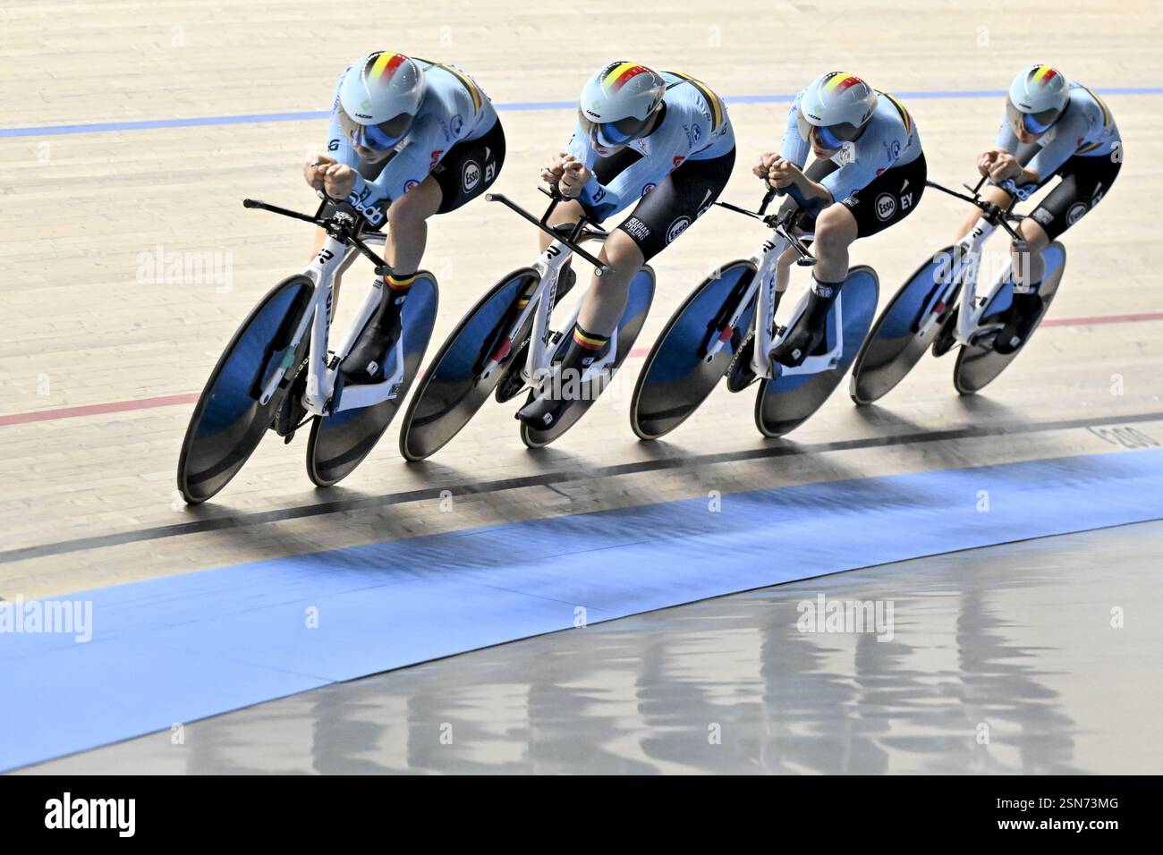 Belgian Katrijn De Clercq, Belgian Marith Vanhove, Belgian Febe Jooris ...