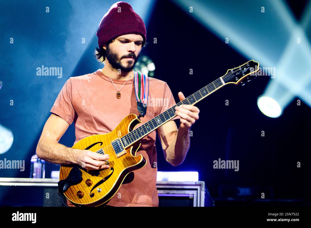 TORONTO, ON - FEBRUARY 10: Goose guitarist Rick Mitarotonda performs ...
