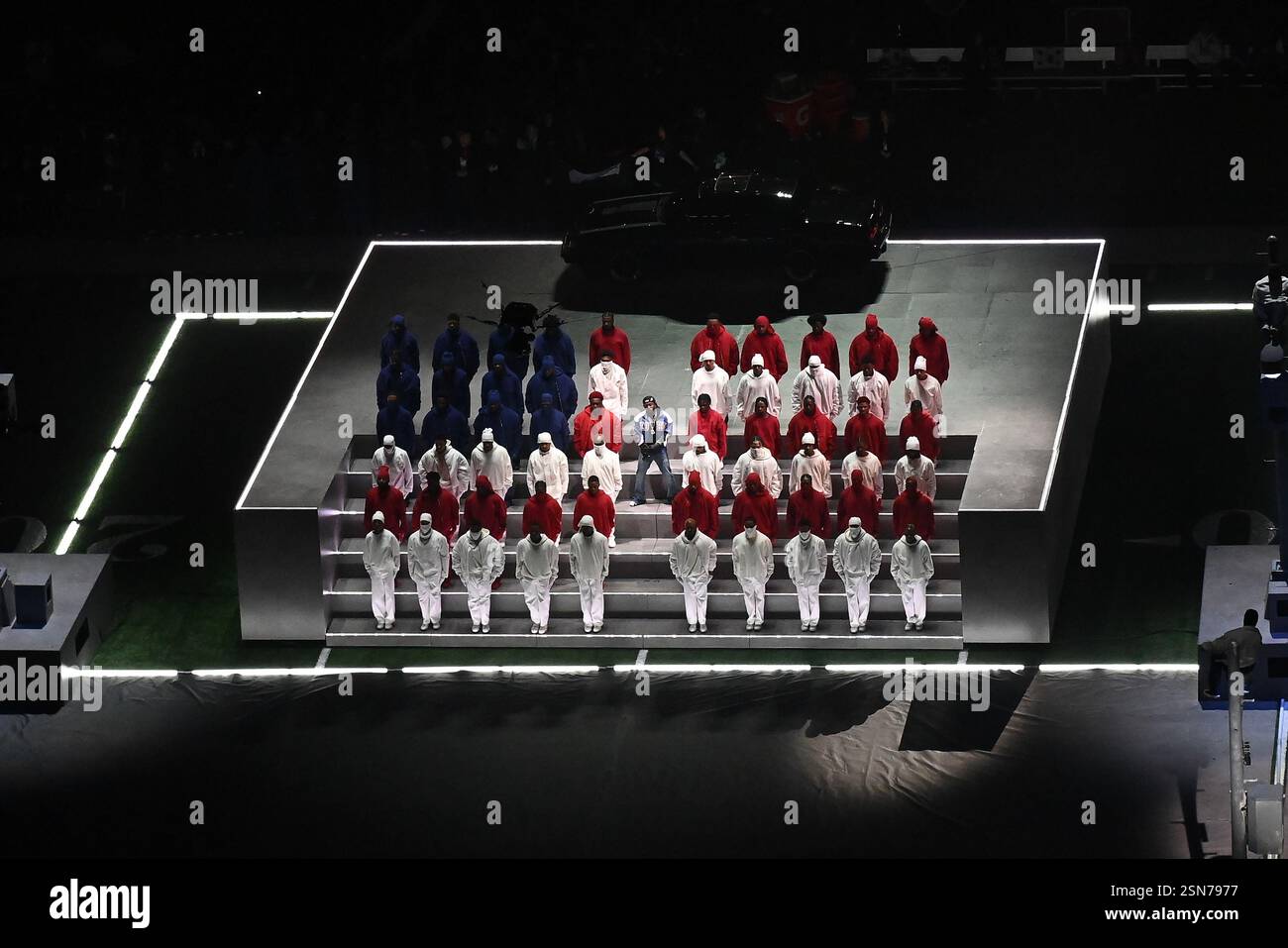 Caesars Superdome. 9th Feb, 2025. New Orleans LA; Kendrick Lamar ...