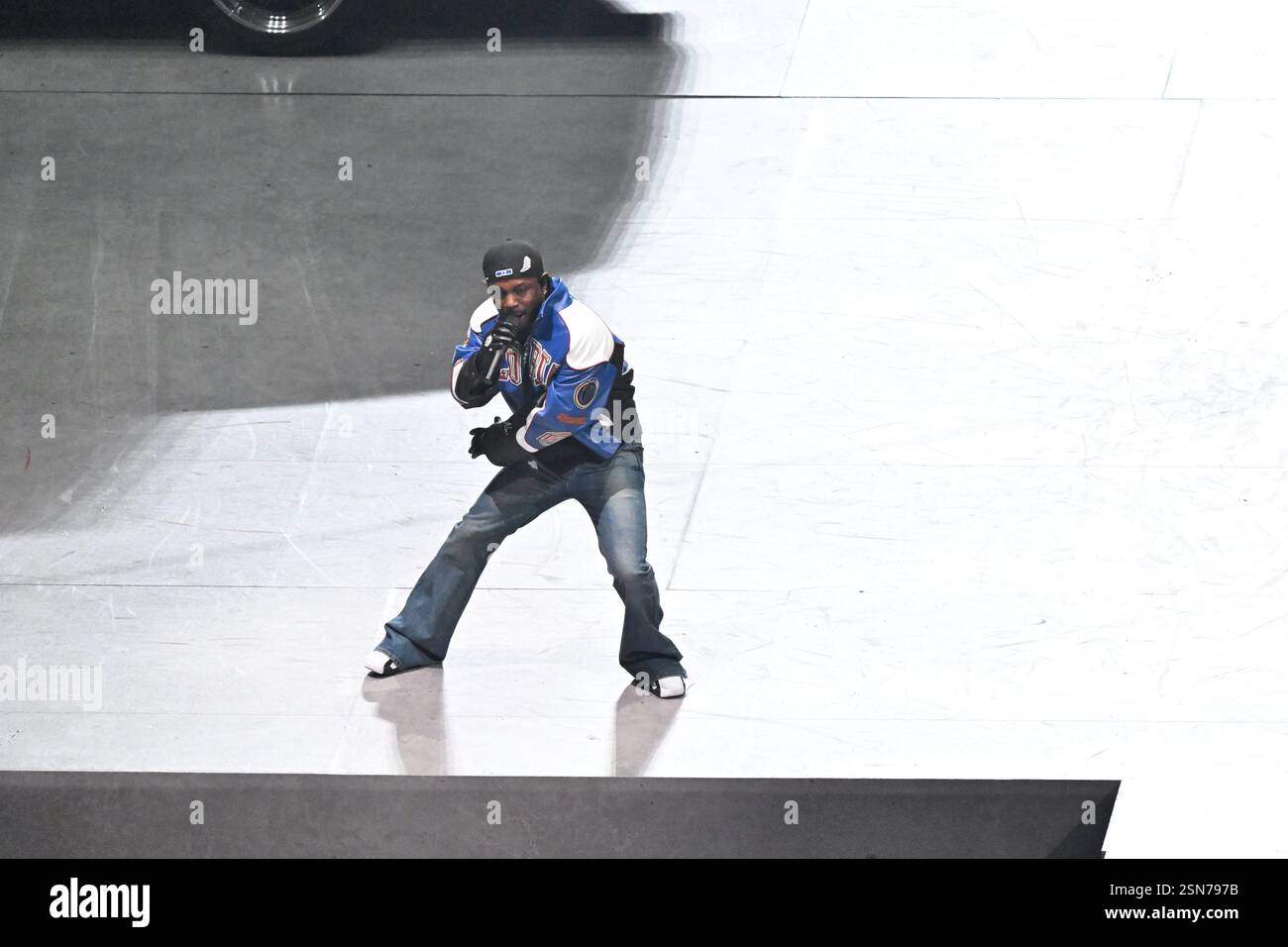 Caesars Superdome. 9th Feb, 2025. New Orleans LA; Kendrick Lamar ...