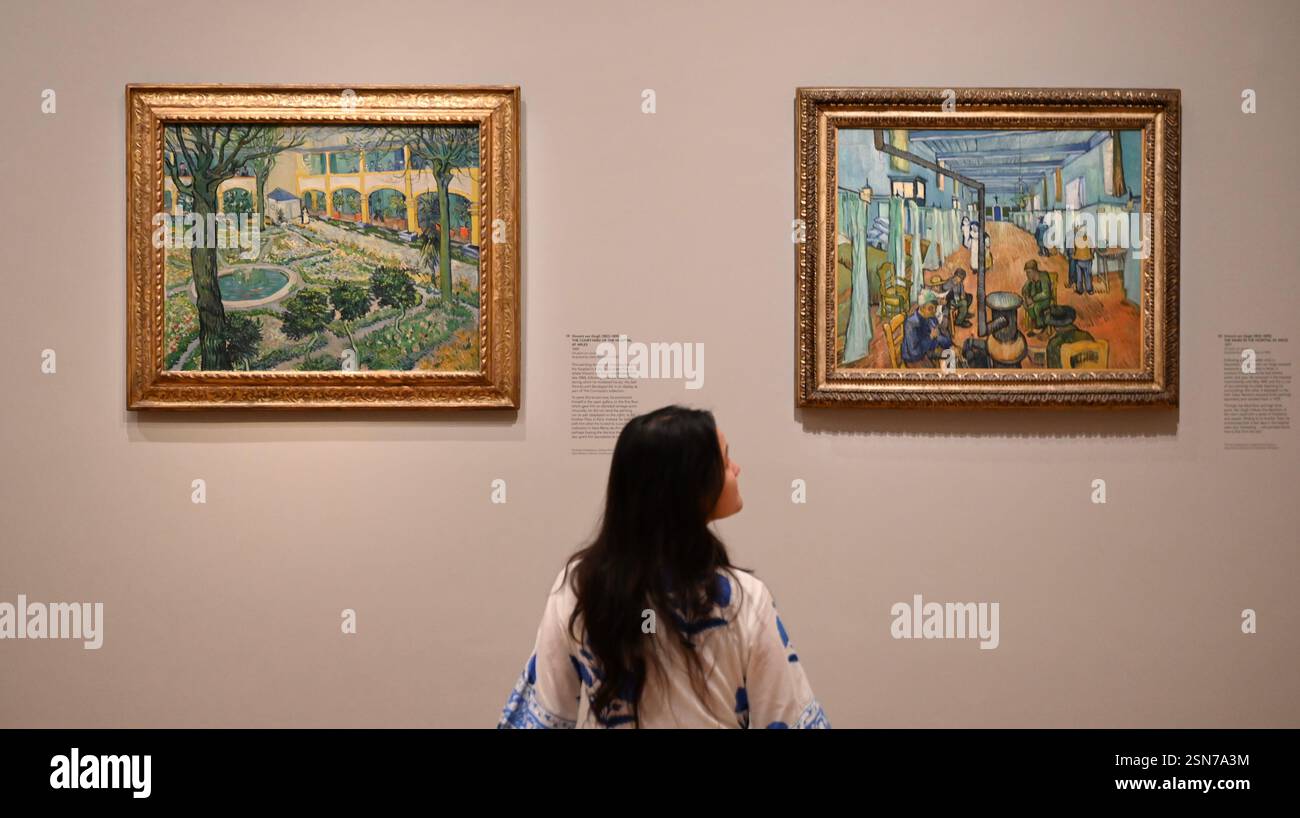 The only paintings by Van Gogh of the hospital in Arles in southern ...