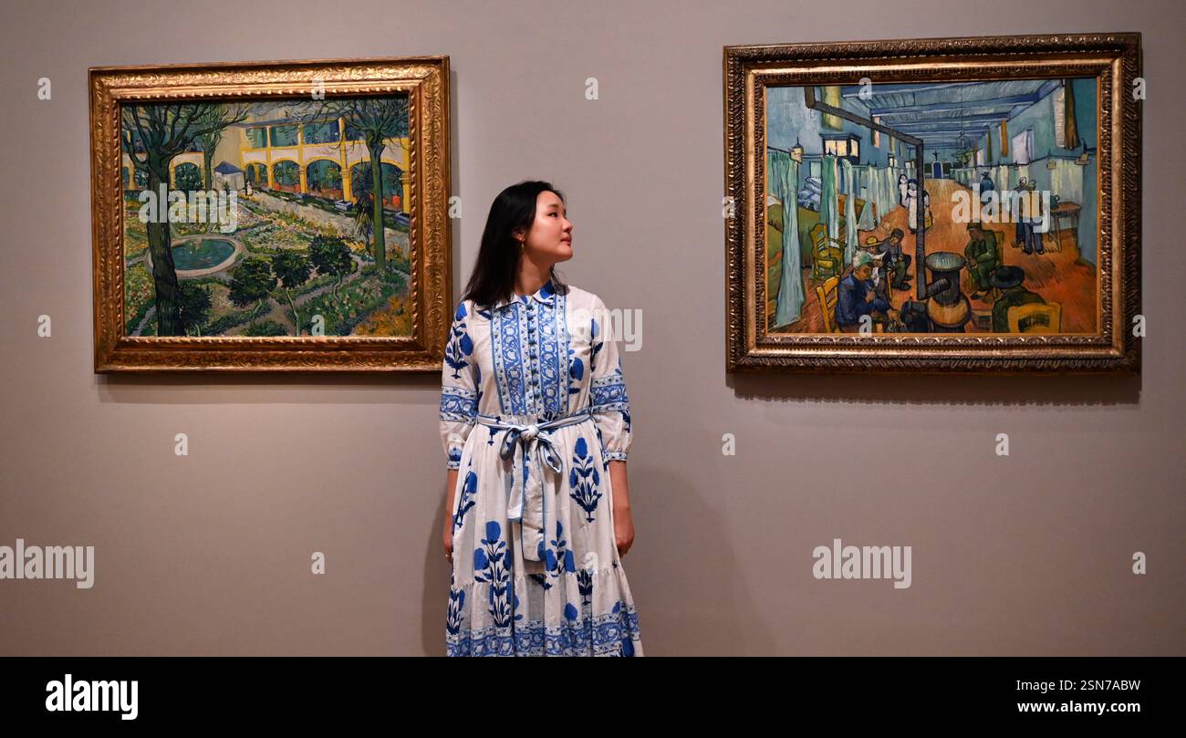 The only paintings by Van Gogh of the hospital in Arles in southern ...