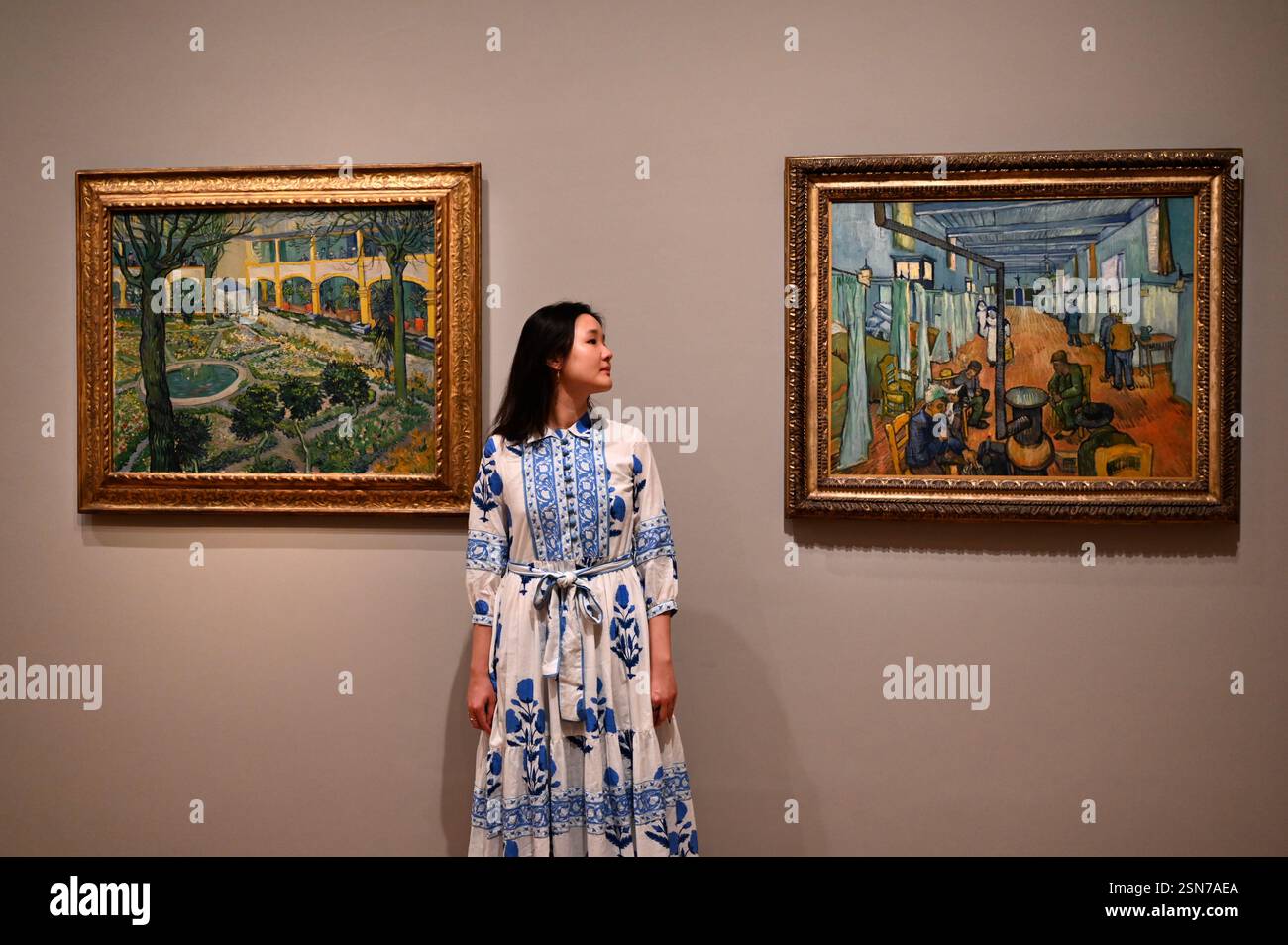The only paintings by Van Gogh of the hospital in Arles in southern ...