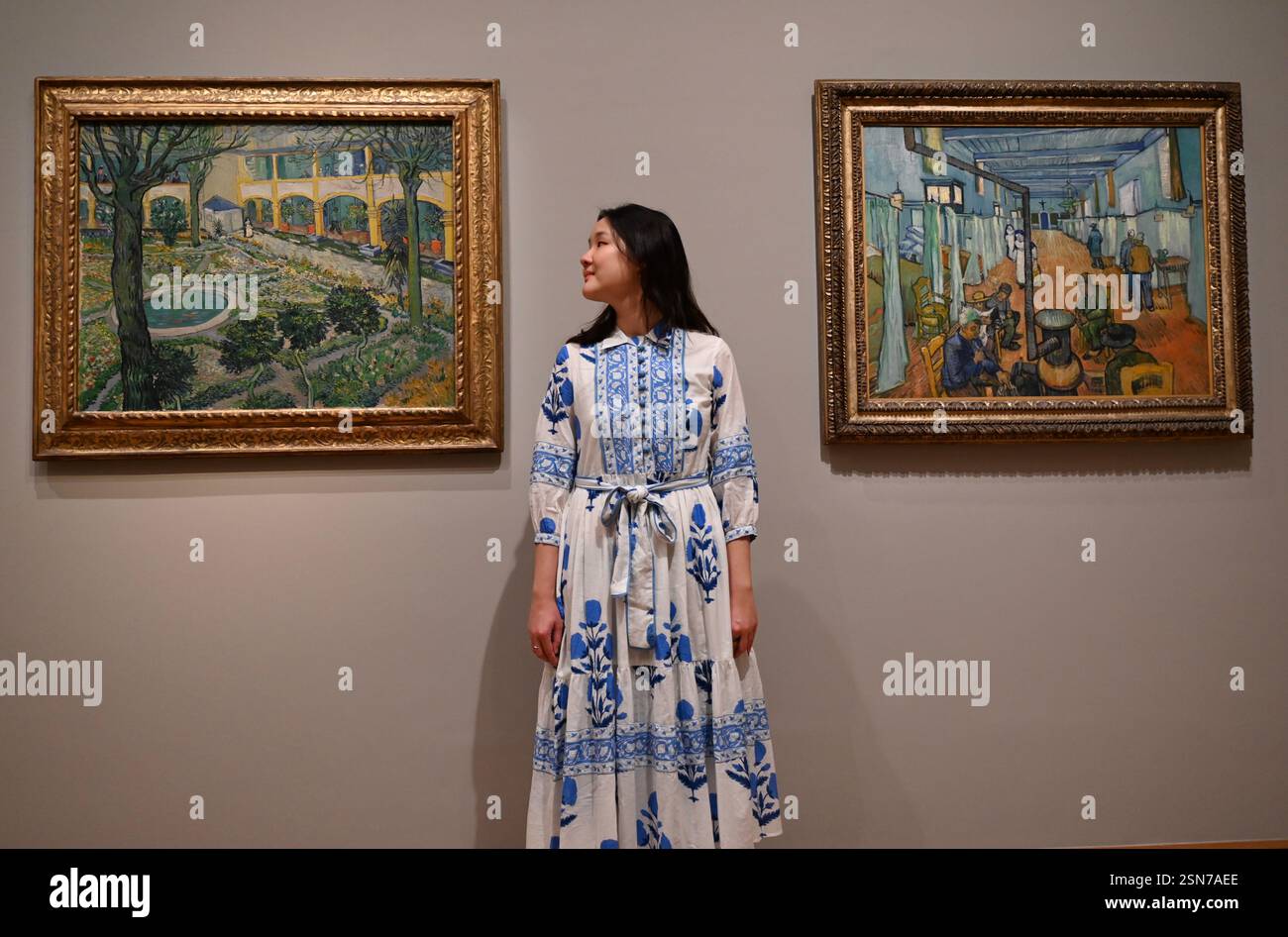 The only paintings by Van Gogh of the hospital in Arles in southern ...