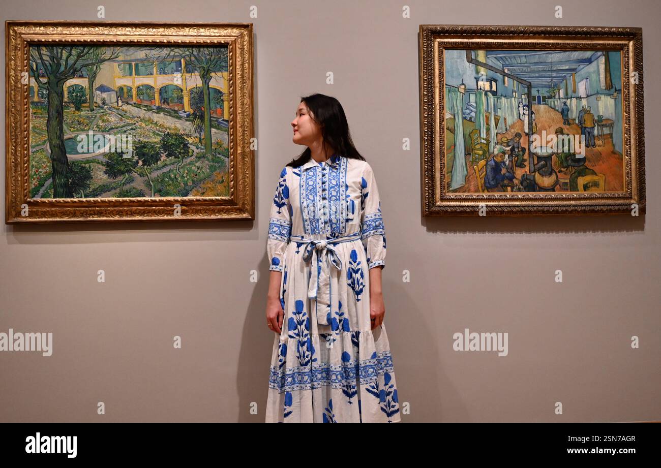 The only paintings by Van Gogh of the hospital in Arles in southern ...