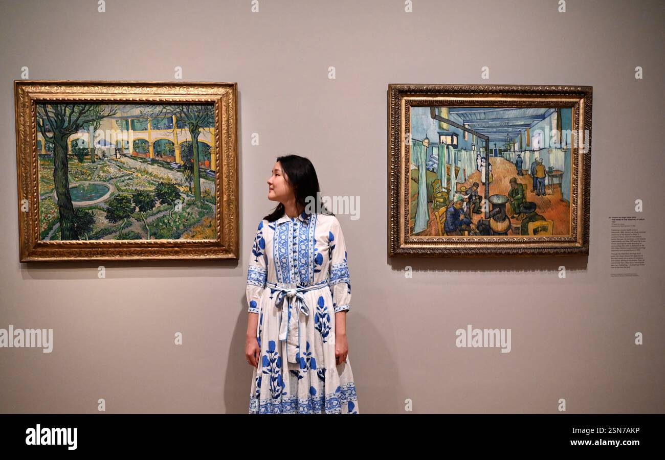 The only paintings by Van Gogh of the hospital in Arles in southern ...