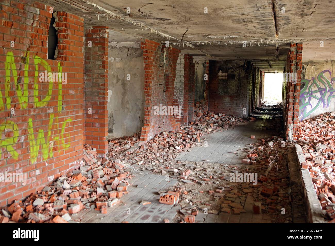 Former Olympic Hotel Igman near Mount Igman, damaged during Siege of ...