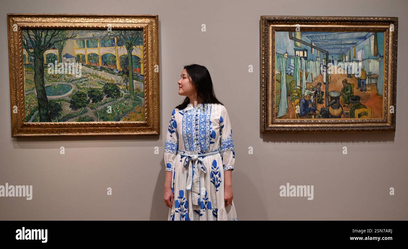 The only paintings by Van Gogh of the hospital in Arles in southern ...