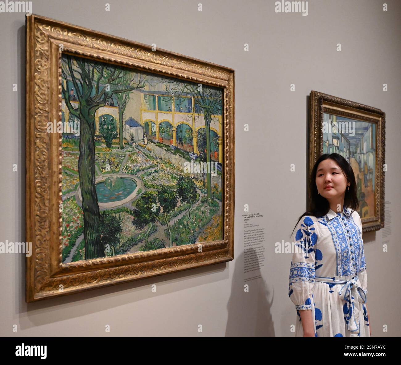 The only paintings by Van Gogh of the hospital in Arles in southern ...