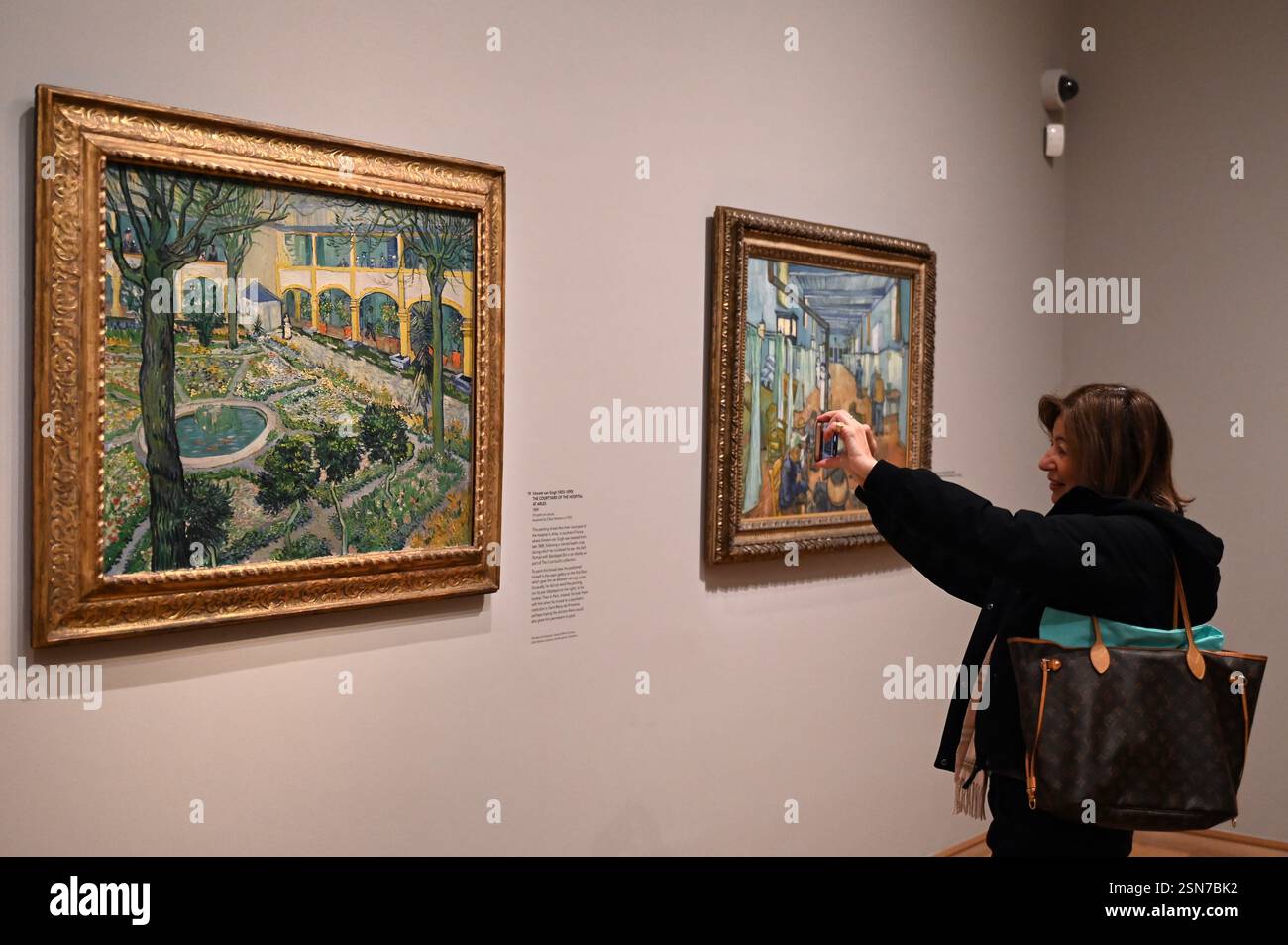The only paintings by Van Gogh of the hospital in Arles in southern ...