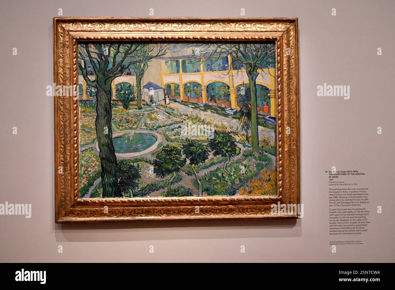 The only paintings by Van Gogh of the hospital in Arles in southern ...