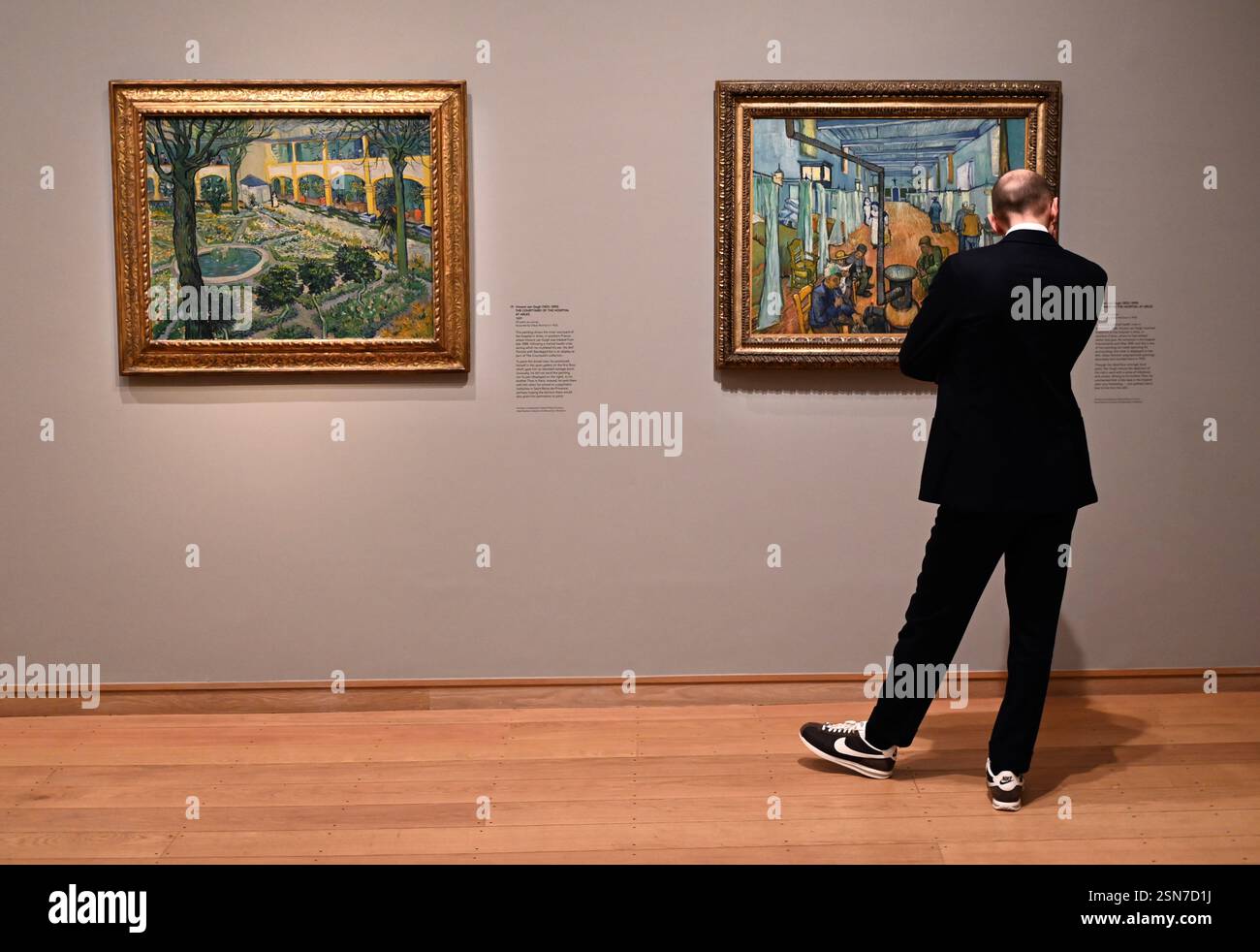 The only paintings by Van Gogh of the hospital in Arles in southern ...