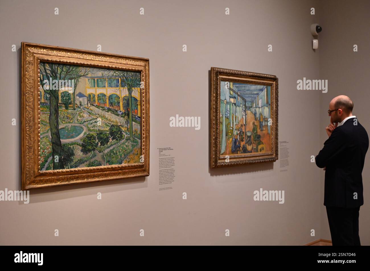 The only paintings by Van Gogh of the hospital in Arles in southern ...