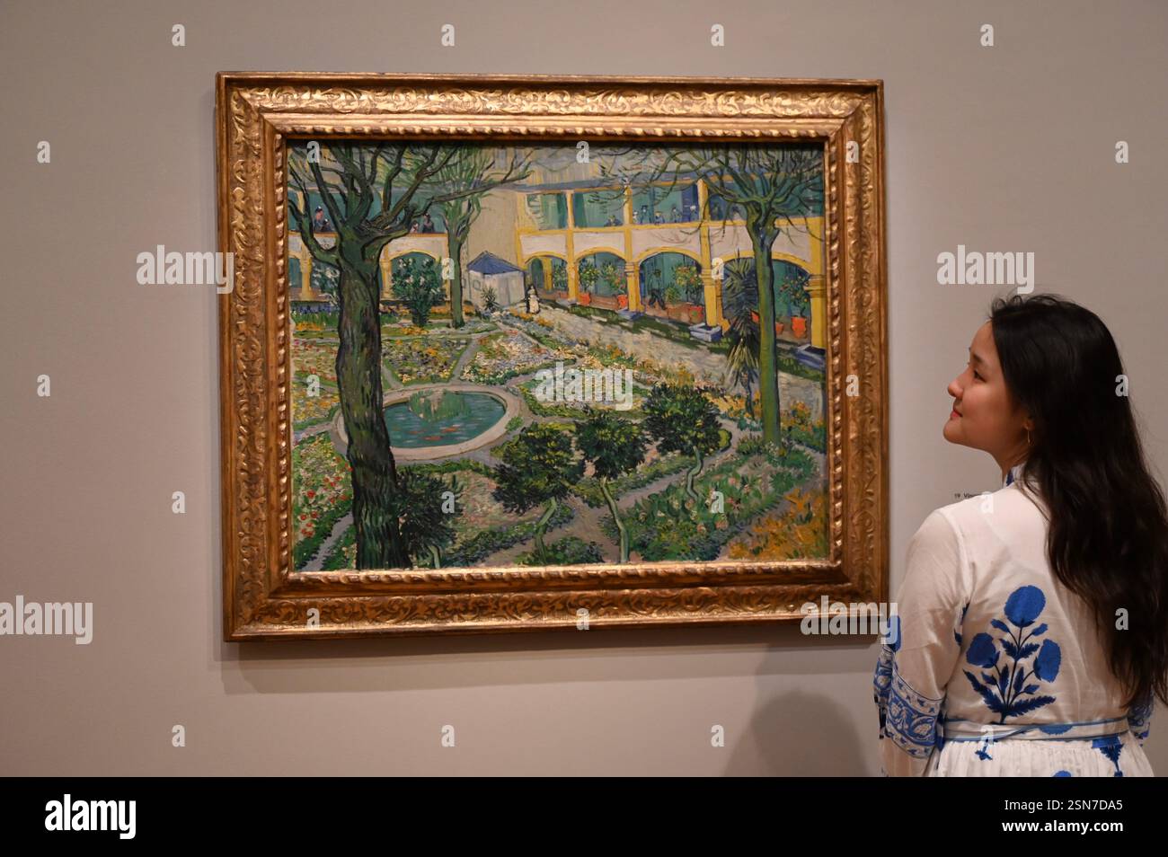 The only paintings by Van Gogh of the hospital in Arles in southern ...