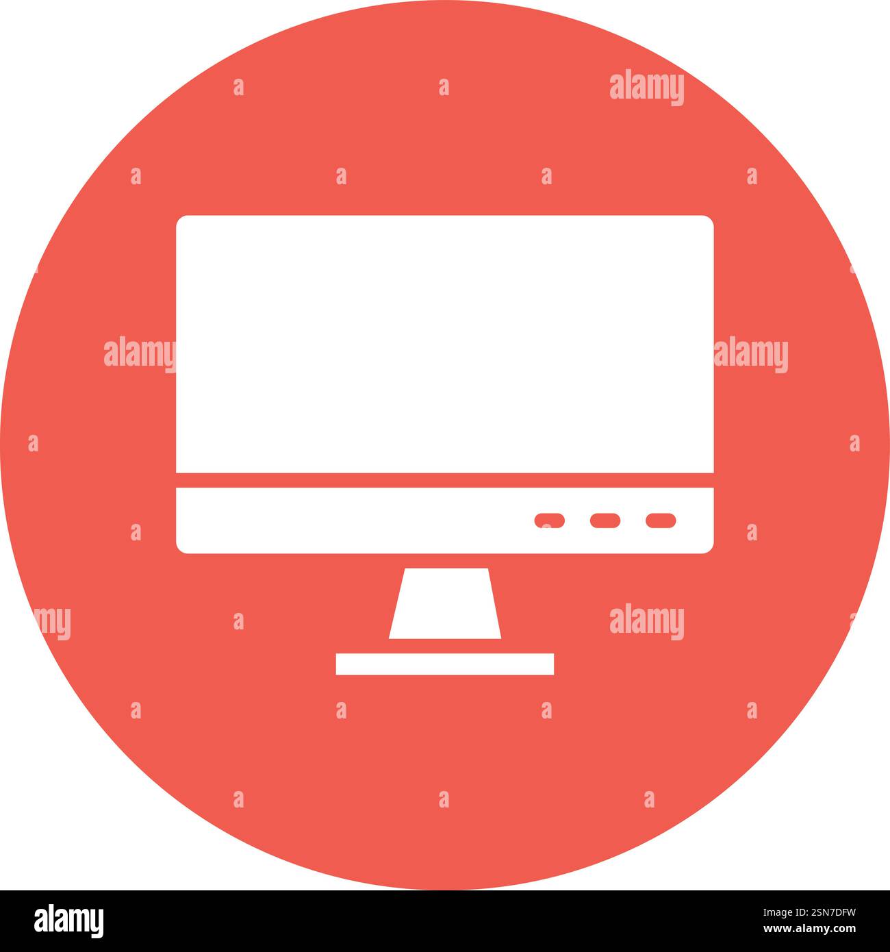 Lcd Vector Icon Design Illustration Stock Vector Image & Art - Alamy