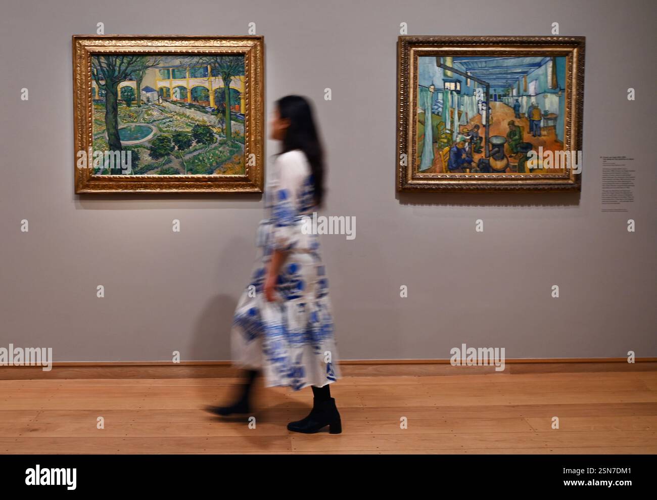 The only paintings by Van Gogh of the hospital in Arles in southern ...