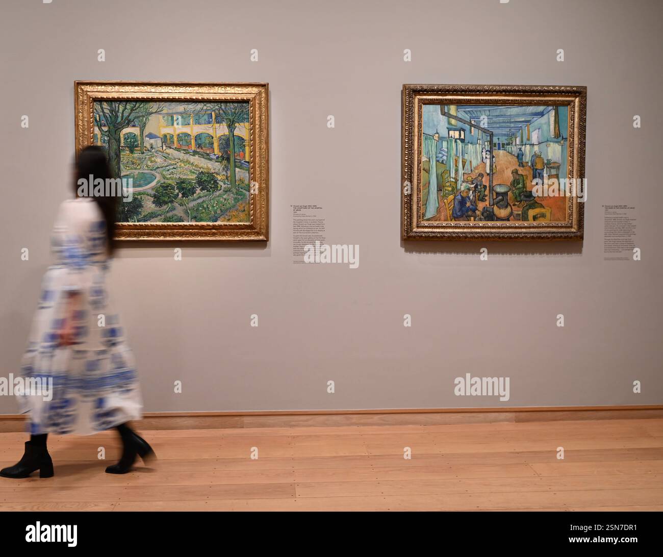 The only paintings by Van Gogh of the hospital in Arles in southern ...