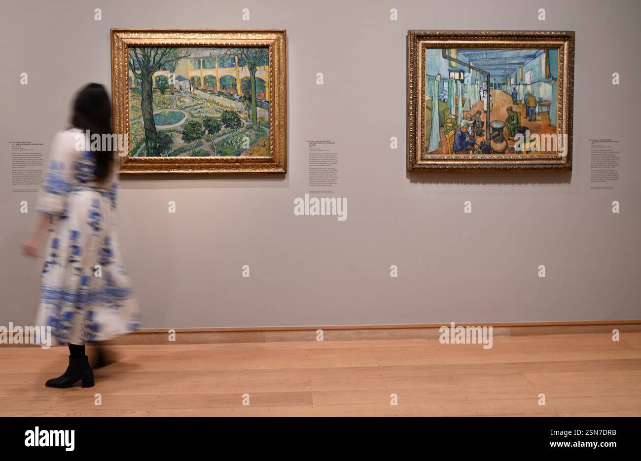 The only paintings by Van Gogh of the hospital in Arles in southern ...