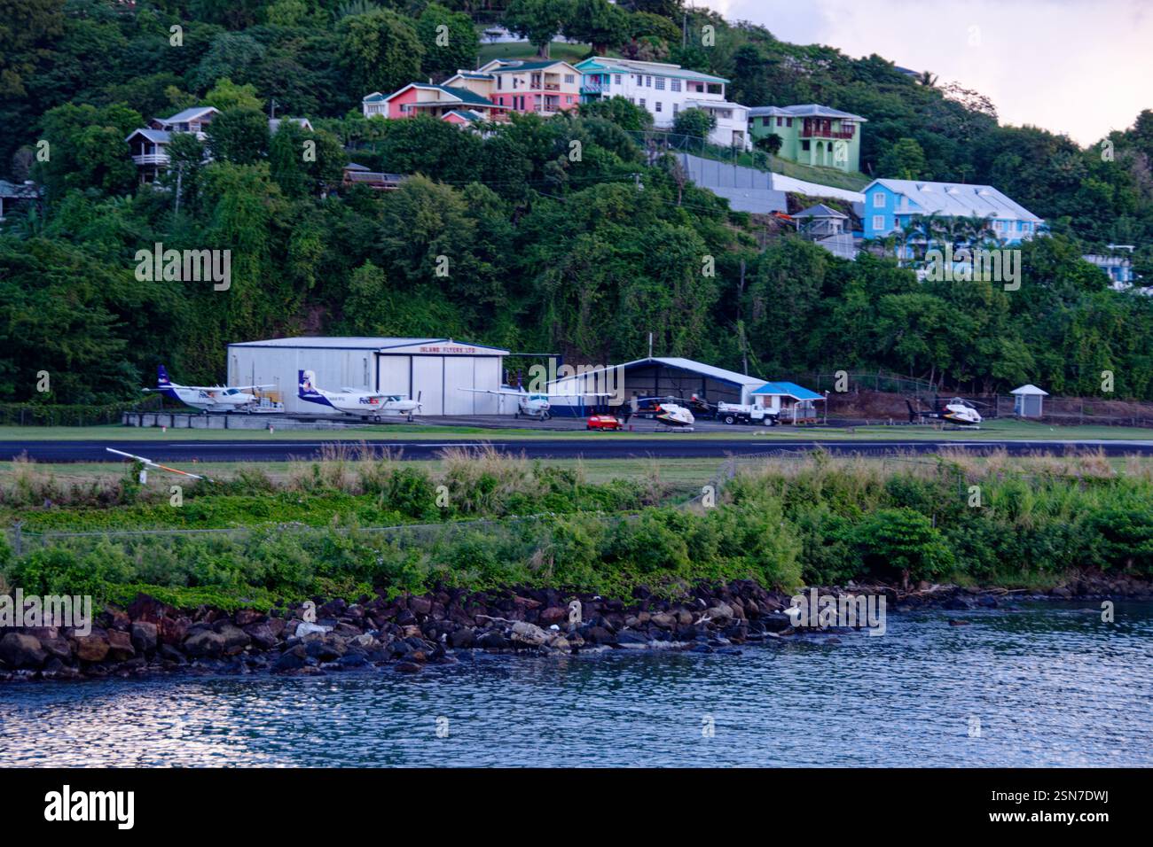 Castries local hub airport hi-res stock photography and images - Alamy