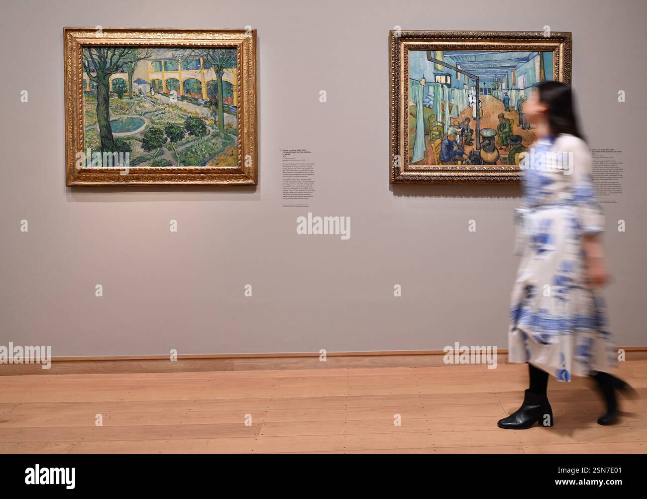 The only paintings by Van Gogh of the hospital in Arles in southern ...