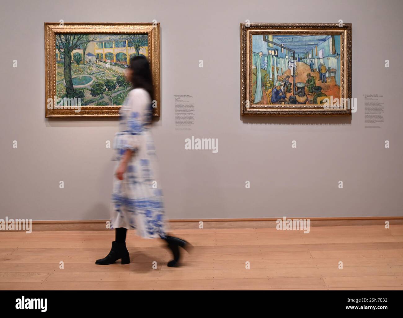The only paintings by Van Gogh of the hospital in Arles in southern ...