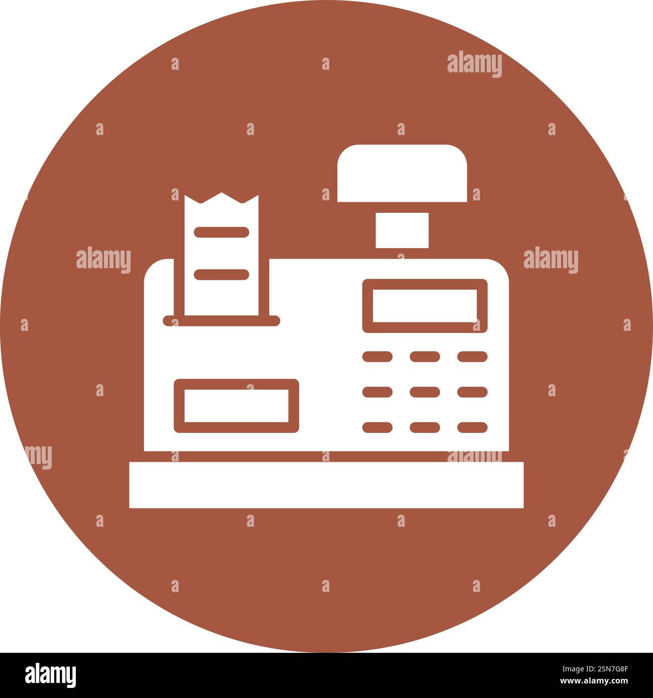 Cashier machine vector vectors Stock Vector Images - Alamy