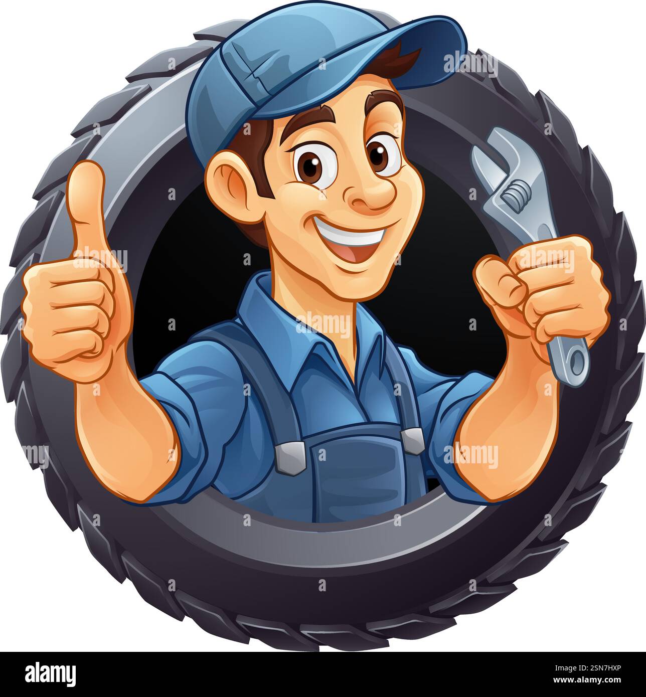 Tire Mascot man 2024 B5-01 Stock Vector Image & Art - Alamy