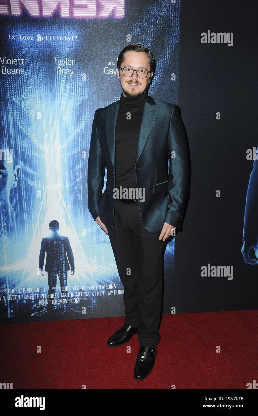Robert Rippberger at arrivals for RENNER Premiere, The Culver Theater ...