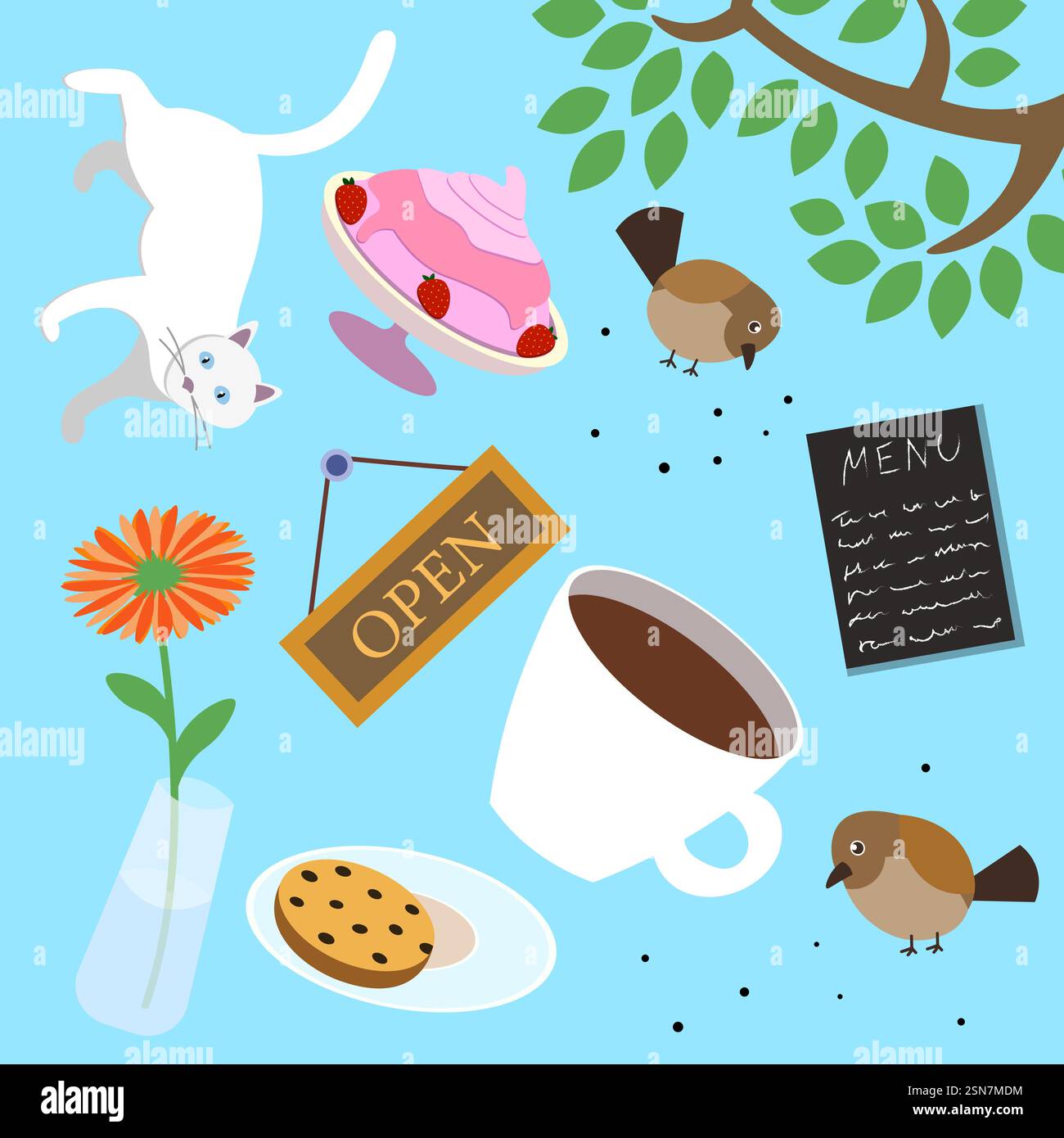 Menu featuring Stock Vector Images - Alamy