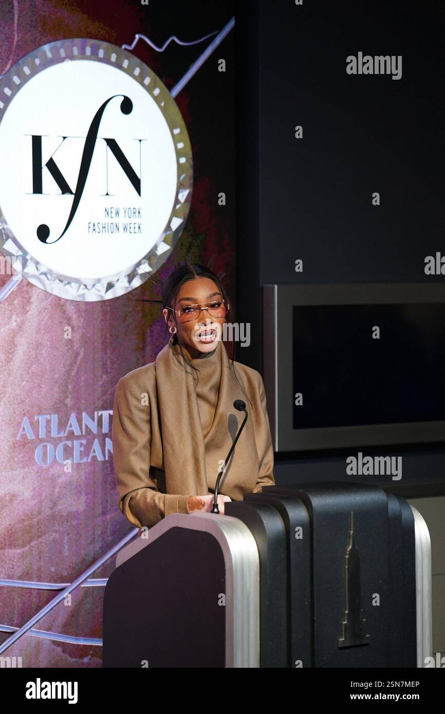 Ny. 05th Feb, 2025. Winnie Harlow at a public appearance for Winnie ...