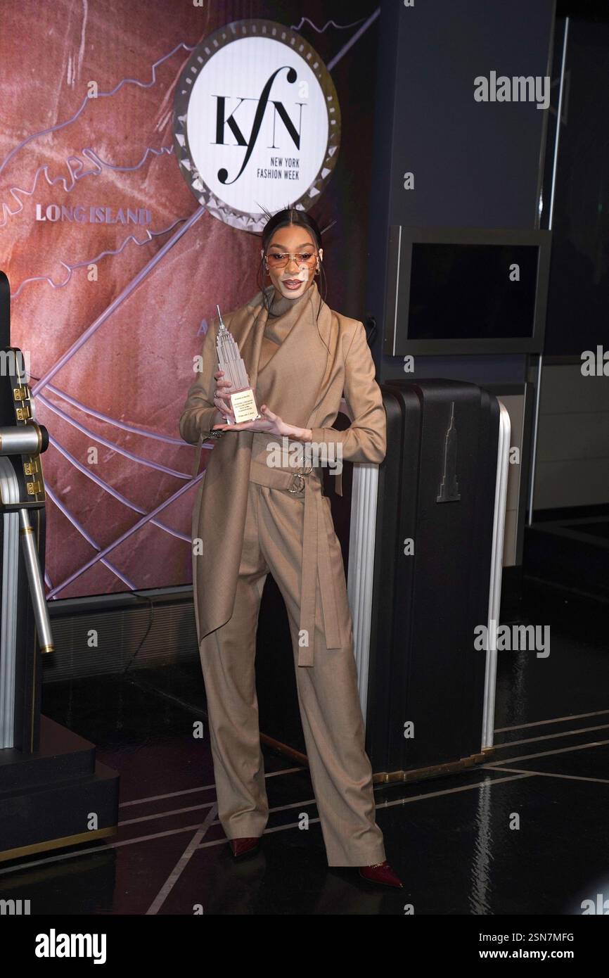 Ny. 05th Feb, 2025. Winnie Harlow at a public appearance for Winnie ...
