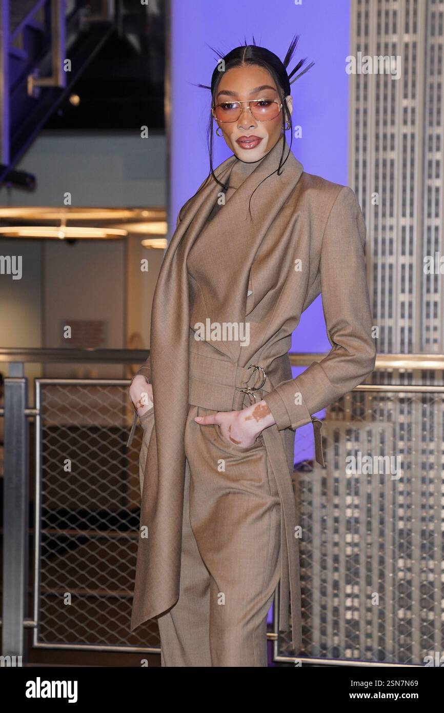 Winnie Harlow at a public appearance for Winnie Harlow Celebrates New ...