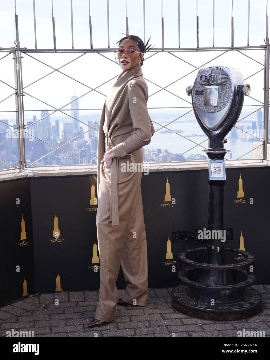 Winnie Harlow at a public appearance for Winnie Harlow Celebrates New ...