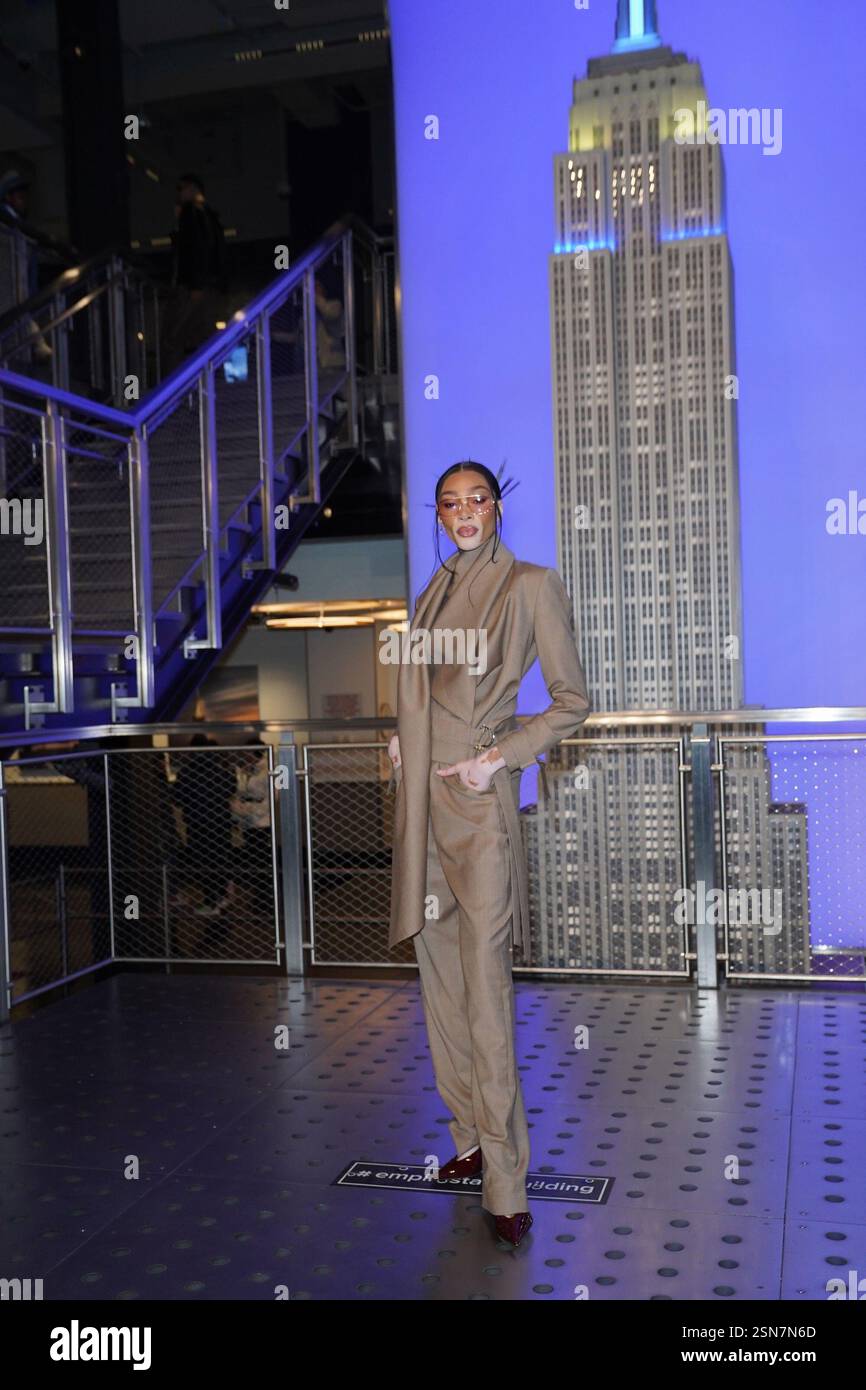 Winnie Harlow at a public appearance for Winnie Harlow Celebrates New ...