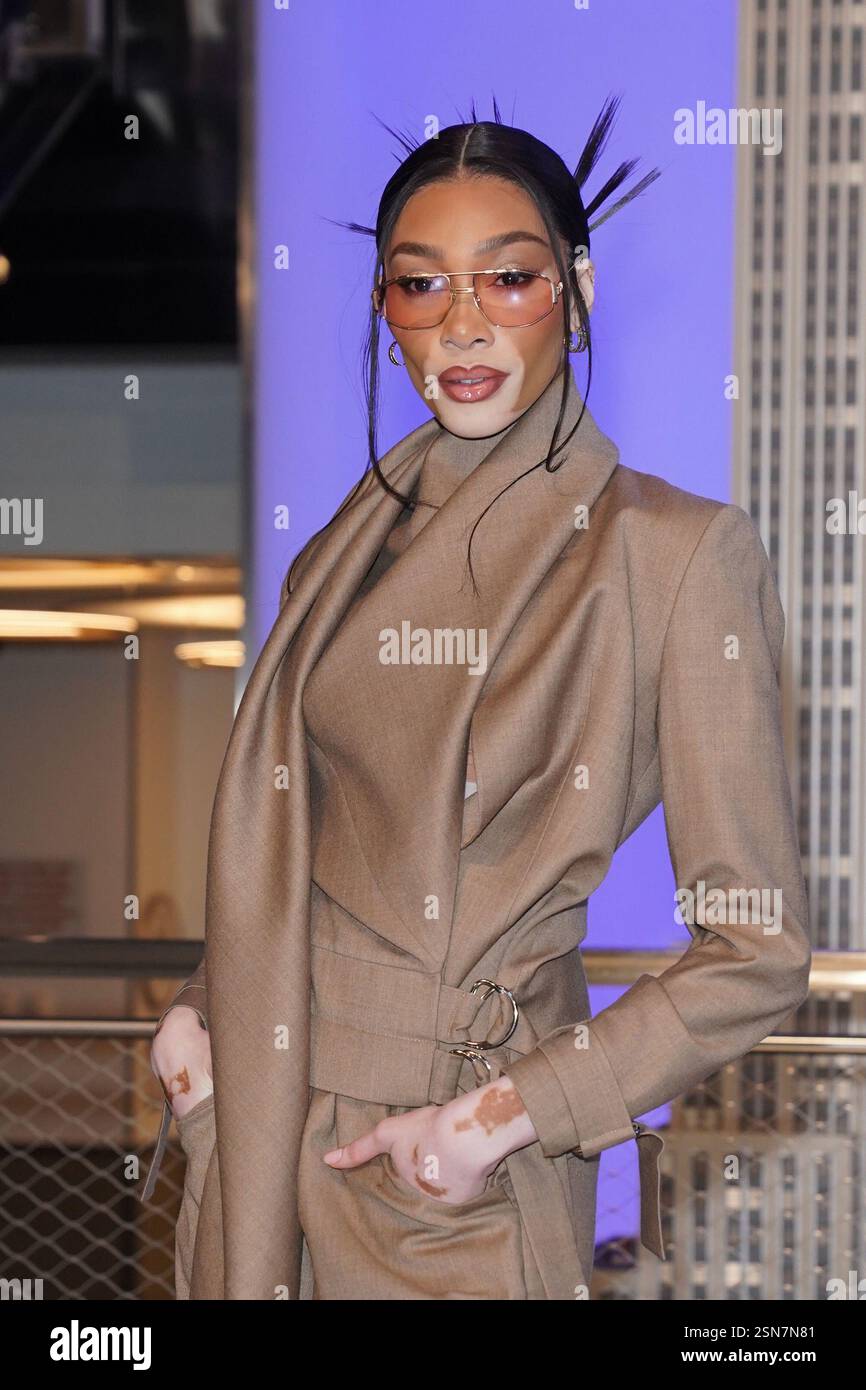 Winnie Harlow at a public appearance for Winnie Harlow Celebrates New ...