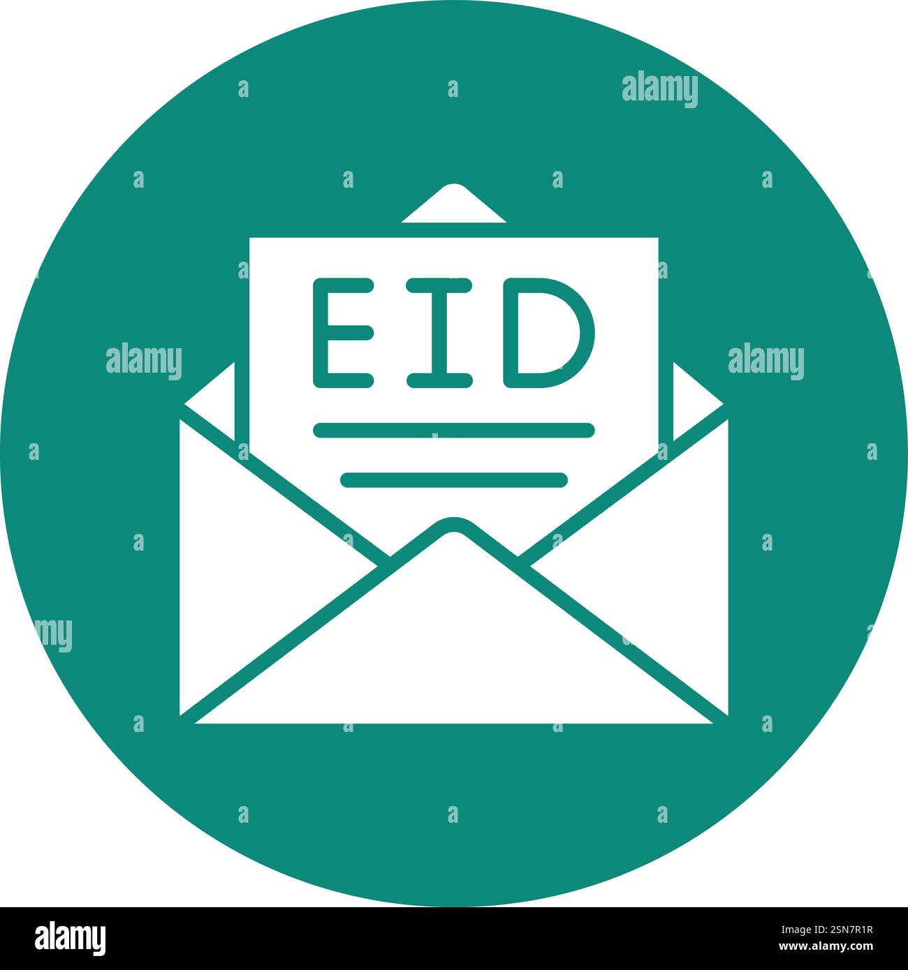 Eid card logo Stock Vector Images - Alamy