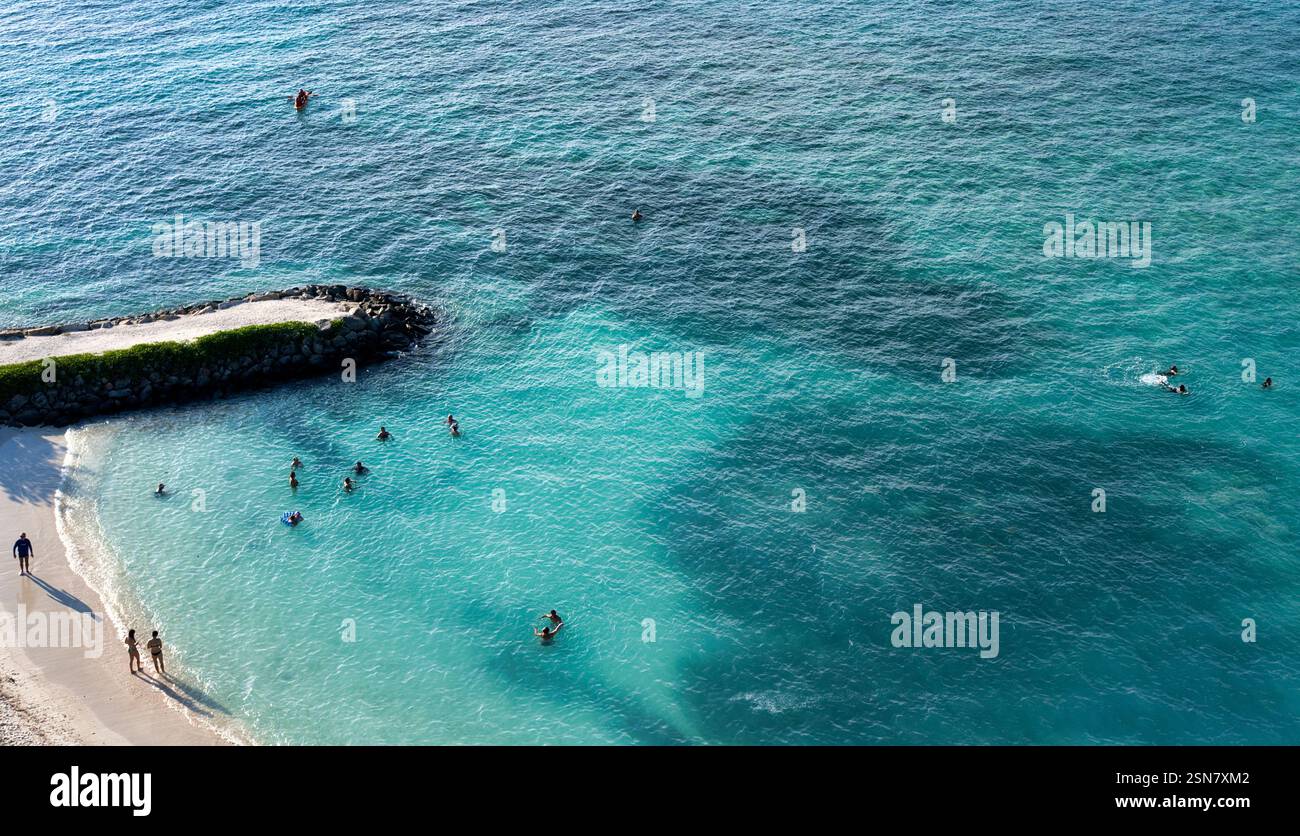Bikini beach from above in Maafushi,Maldives Stock Photo - Alamy