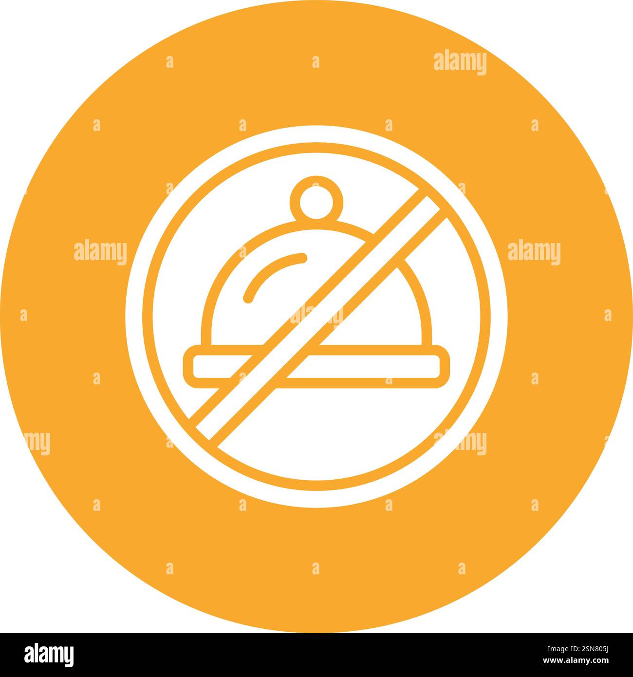 No eating Vector Icon Design Illustration Stock Vector Image & Art - Alamy